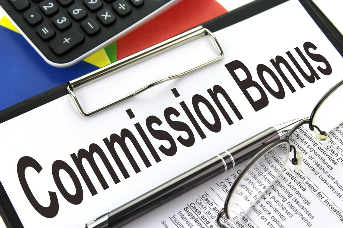 Commission Bonus Clipboard Image Commission Bonus Clipboard Image